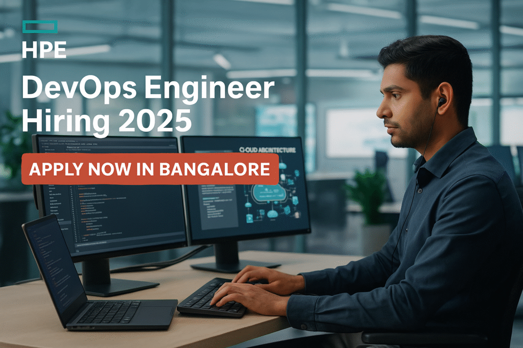HPE DevOps Engineer Hiring 2025 | Apply Now in Bangalore